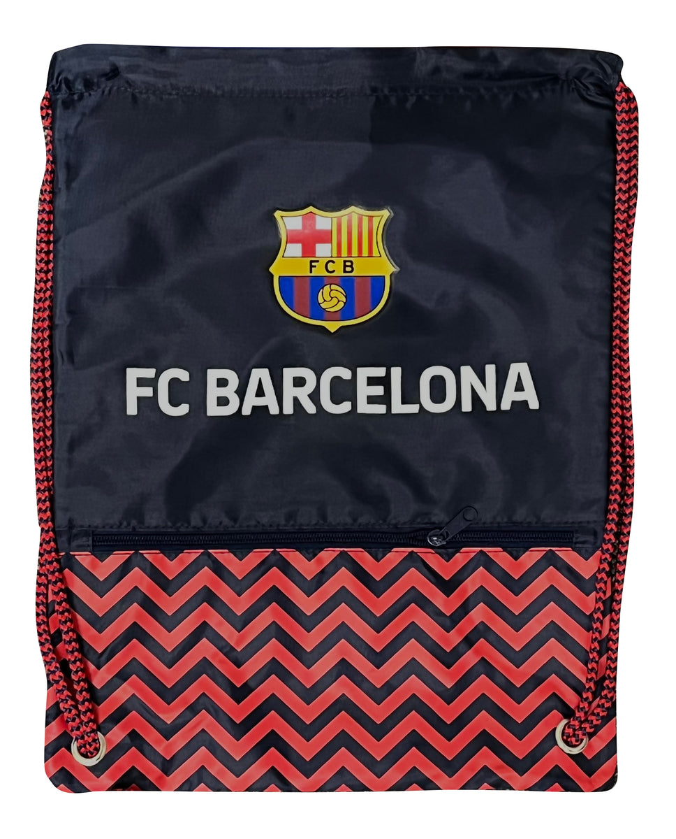FC Barcelona Official Drawstring Gym Soccer Cinch Bag 08 – Tripact Inc